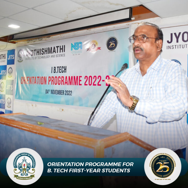 Orientation Programme For B. Tech First-Year Students - Best ...